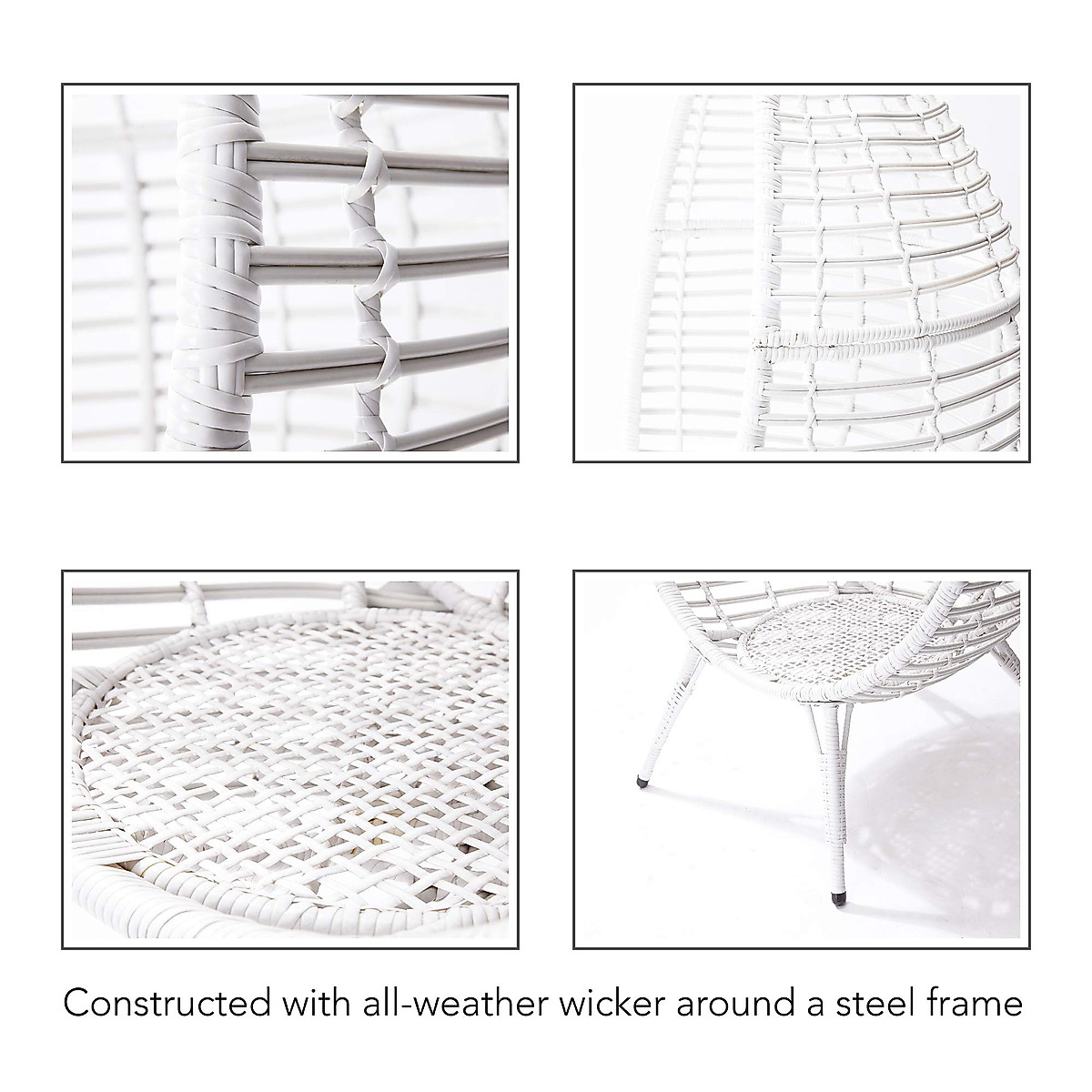 Peaktop Patio Lounge Chairs, Multi Color