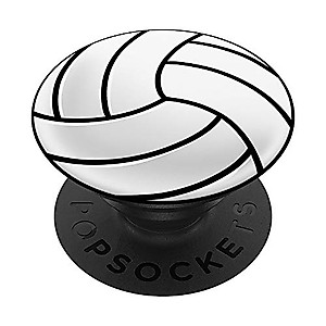 Volleyball Phone Grip - Volleyball Ball PopSockets PopGrip: Swappable Grip for Phones & Tablets