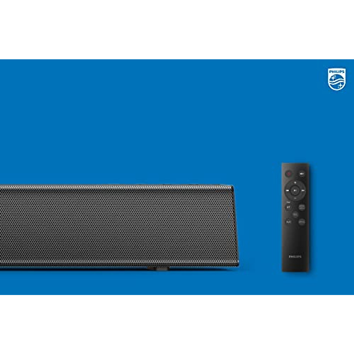 PHILIPS B5106 2.0-Channel Soundbar with HDMI ARC Support, Roku TV Ready, Black