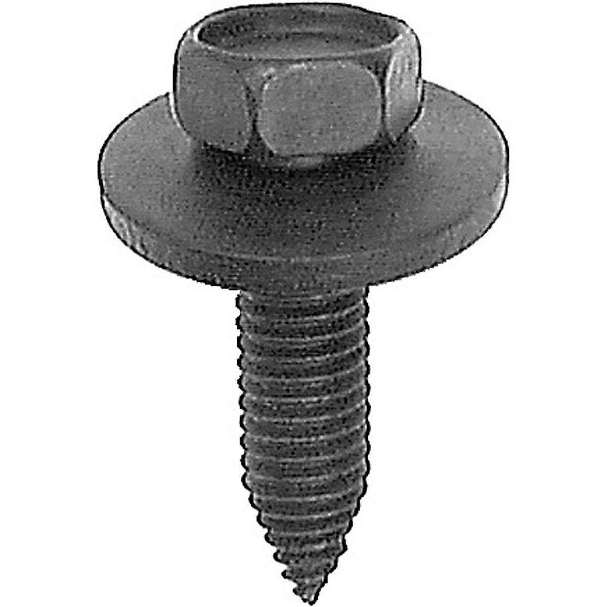 25 M8-1.25 X 30mm Metric Hex Head Sems Bolts 11501188