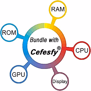 Dell 2022 Newest Gaming Laptop, 15.6 inch FHD Display, AMD Ryzen 7 5800H, NVIDIA GeForce RTX 3050 Ti, 32GB DDR4 RAM, 2TB SSD + 256GB SSD, Backlit KB, WiFi, Windows 11 Home, Bundle with Cefesfy