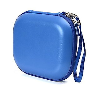 WGear Headphone Case for Sony MDRZX110NC Noise Cancelling Headphones, MDRZX110, ZX300, ZX310, ZX400, XB200, ZX102DPV; Sennheiser HD219, HD229, HD239, HD218, Accessories Pocket (Blue)