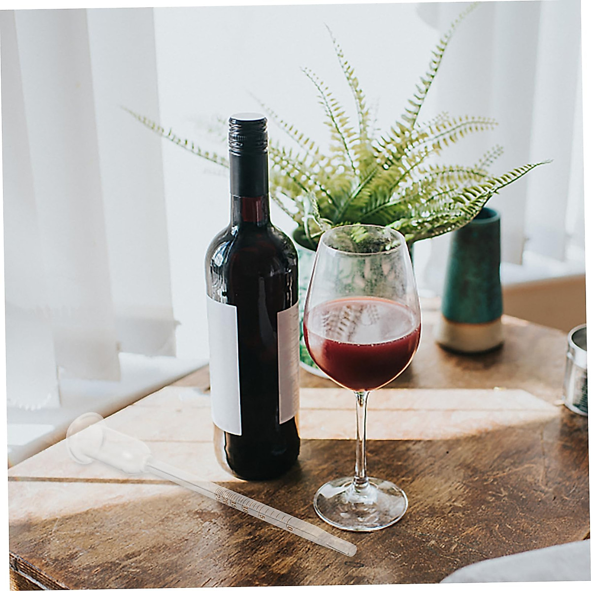 SEWOART Vinometer Meter Tester for Wine Precision Alcoholmeter for Measuring Wine Percentage