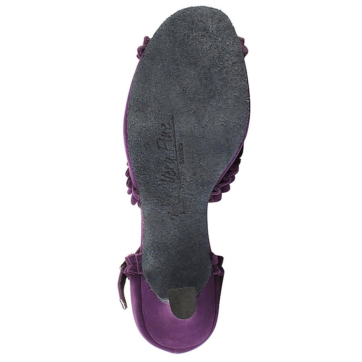 Women's Ballroom Dance Shoes Tango Wedding Salsa Dance Shoes Purple Velvet Sera7001EB Comfortable - Very Fine 2.5" Heel 8 M US [Bundle of 5]