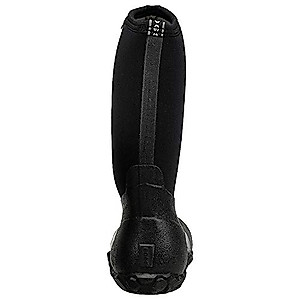 Bogs Men's Classic High-M Waterproof Insulated Rain Boot, Black, 16 D(M) US