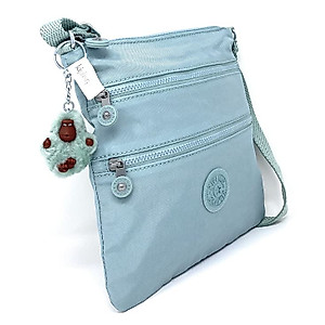Kipling Women’s Keiko Crossbody Mini Bag, Lightweight Adjustable Purse, Durable Nylon Shoulder Sling (Serene Green)