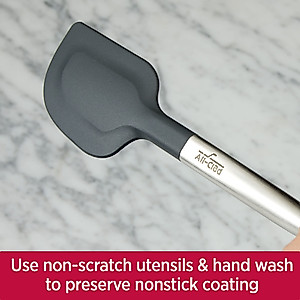 All-Clad Pro-Release Nonstick Bakeware Jelly Roll Pan 10x15 Inch Oven Safe 450F Half Sheet, Cookie Sheet, Muffin Pan, Cooling & Baking Rack, Round Cake Pan, Loaf Pan, Baking Pan Grey