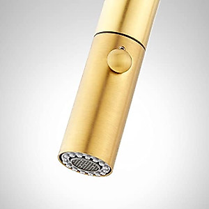 Signature Hardware 950466 Hurston 1.8 GPM Double Handle Bridge Pull-Down Kitchen Faucet