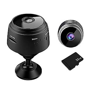 Camtrix Magnetic Mini Security Camera, Mini Camara Ocultas Con Video Y WiFi, Mini 5g Wireless WiFi Camera 1080p HD - Night Vision Included, Full HD WiFi Smart Camera for Home Security