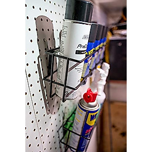 TCD Parts Spray Bottle Storage Rack - Mountable - Holds 5 Bottles - Heavy Duty