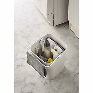 YAMAZAKI home Tower Storage Bin White