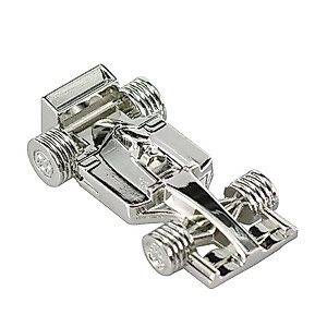 16GB Racing Car Shape USB 2.0 Flash Drive Thumb Drive Memory Stick Pen Drive U Disk Data Storage Jump Drive USB Drive Flash Disk USB Stick USB Disk (Silver)