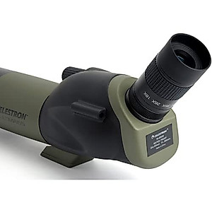 Celestron Ultima 65mm Spotting Scope Bundle with TrailSeeker Tripod and NeXYZ Universal 3-Axis Smartphone Adapter (3 Items)
