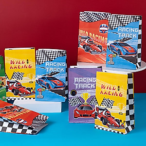 VIZOZEN Race Car Party Favors Set Race Cars Kids Race Car Themed Birthday Party Supplies Goodie Bag Fillers