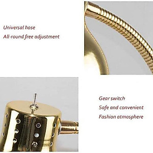 Freestanding Food Heat Lamp with 250w Bulb Food Warmer Light Heating Food Lamps for Buffet Restaurant Home Catering,Copper