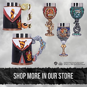 Nemesis Now Harry Potter Goblet, Hand Painted Harry Potter Collectible Chalice, Wizarding Wrold Cup, Ideal Gift for Potterheads - Slytherin