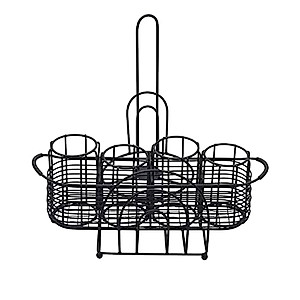 Gourmet Basics by Mikasa Gourmet Basics Art Deco Picnic Buffet Caddy with Paper Towel Holder