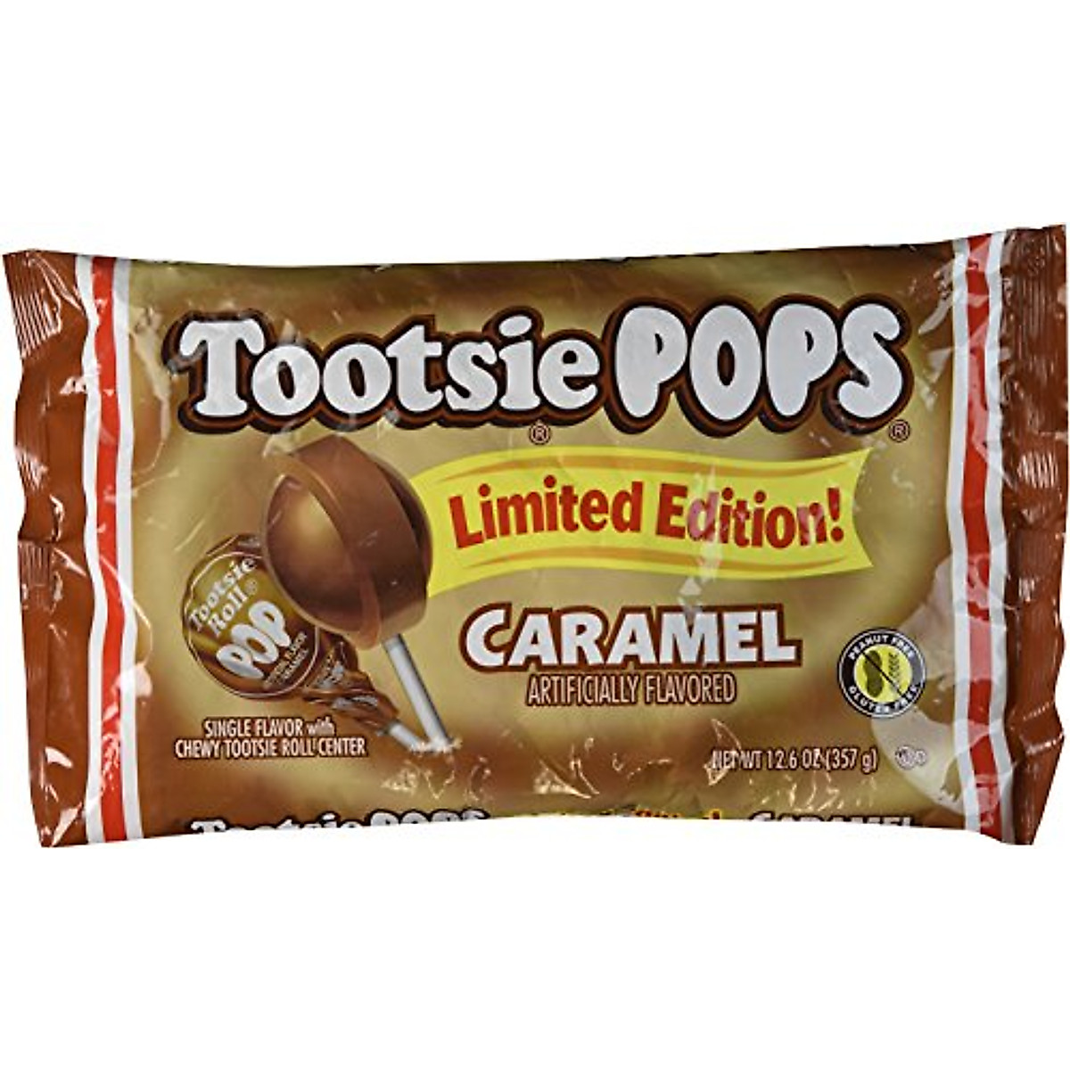 Caramel Tootsie Pops Limited Edition - 12.6 Oz.