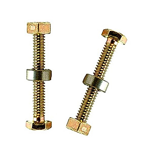 (2pk) 500026MA Snow Thrower Shear Pins Bolts & Nuts and Spacers fits Murray 500026 1501216ma 301172