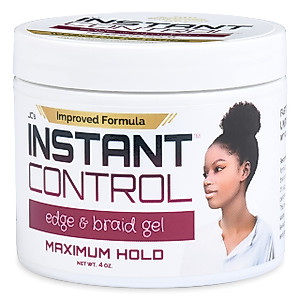 JC's Instant Control Edge & Braid Gel Max. Hold 4 oz.…