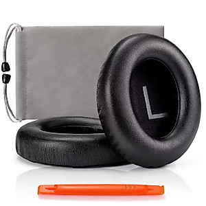 Replacement Ear Pads Cushions, Earpads Cover for Bose 700 Noise-Cancelling NC700 Over Ear Headphones (Black)