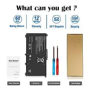 HT03XL L11119-855 Battery for HP Pavilion 15-cs0xxx 15-da0xxx 14-DK 14-CF 15-CW 15-CR 15-DB 17-BY Series 15-cs1065cl 15-db0011dx 15-da012dx 15-da0014dx 14-dk1013dx 14-dq0011dx 17-by0053cl 14m-dh1003dx