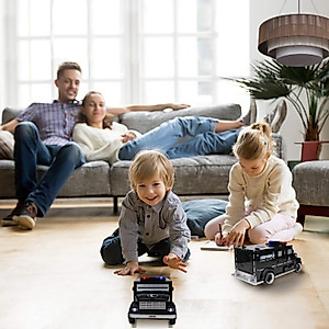 Yoego Kids Money Bank, Electronic Piggy Banks, Great Gift Toy for Kids Children, Cool Armored Car Bank Password Coin Bank, Perfect Toy Gifts for Boys Girls (Black)