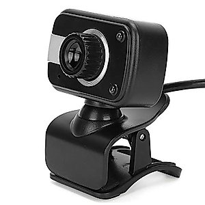 PC Webcam Webcam Desktop & Laptop Webcam USB Webcam Plug and Play with MIC 12MP for LCD Screen Laptop for/MSN/ICQ Night Vision