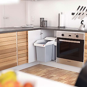 Hailo 3659-001 Multi-Box Duo L, Cream White, Set of 1, Cremeweiß