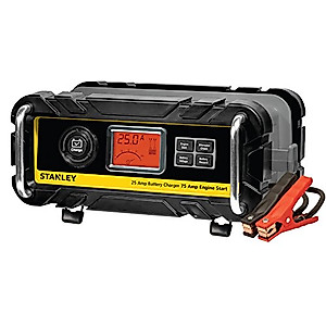 STANLEY BC25BS Smart 12V Battery Charger for Car/Marine Charging