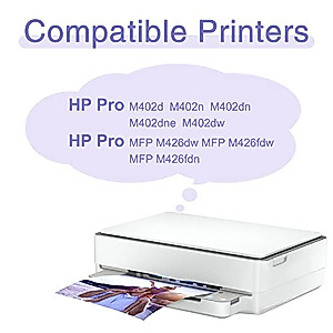 RETCH Compatible Black Toner Cartridges Replacement for HP 26A CF226A 26X CF226X Work with Pro M402dne M402dn M402n M402dw MFP M426fdw M426fdn M426dw (2 Pack)