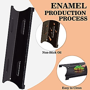 Adviace Grill Replacement Parts for Master Forge BG179A BG1793B-A BG1793B-A BG1795BAL, Heat Tent Heat Plates for Master Forge BG179A, 503225-10 MFHP2 Flame Tamer Replacement 4-Pack