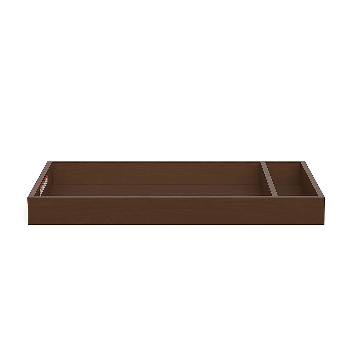 Child Craft Kieran Changing Table Topper, Convert Dresser into a Changing Table Surface, Securely Attaches, Non-Toxic, Baby Safe Finish (Toasted Chestnut)