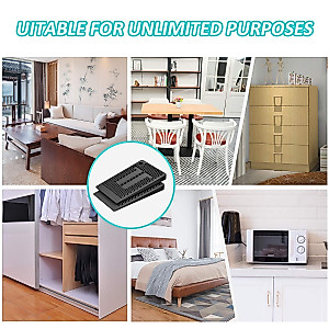 Plastic Shims for Leveling - 36 Piece Jar, Strong and Durable Table Wedges, DIY Levelers for Furniture, Table, Chair, Cabinet, Table Leg, Restaurant - Adjustable Multipurpose Furniture Levelers