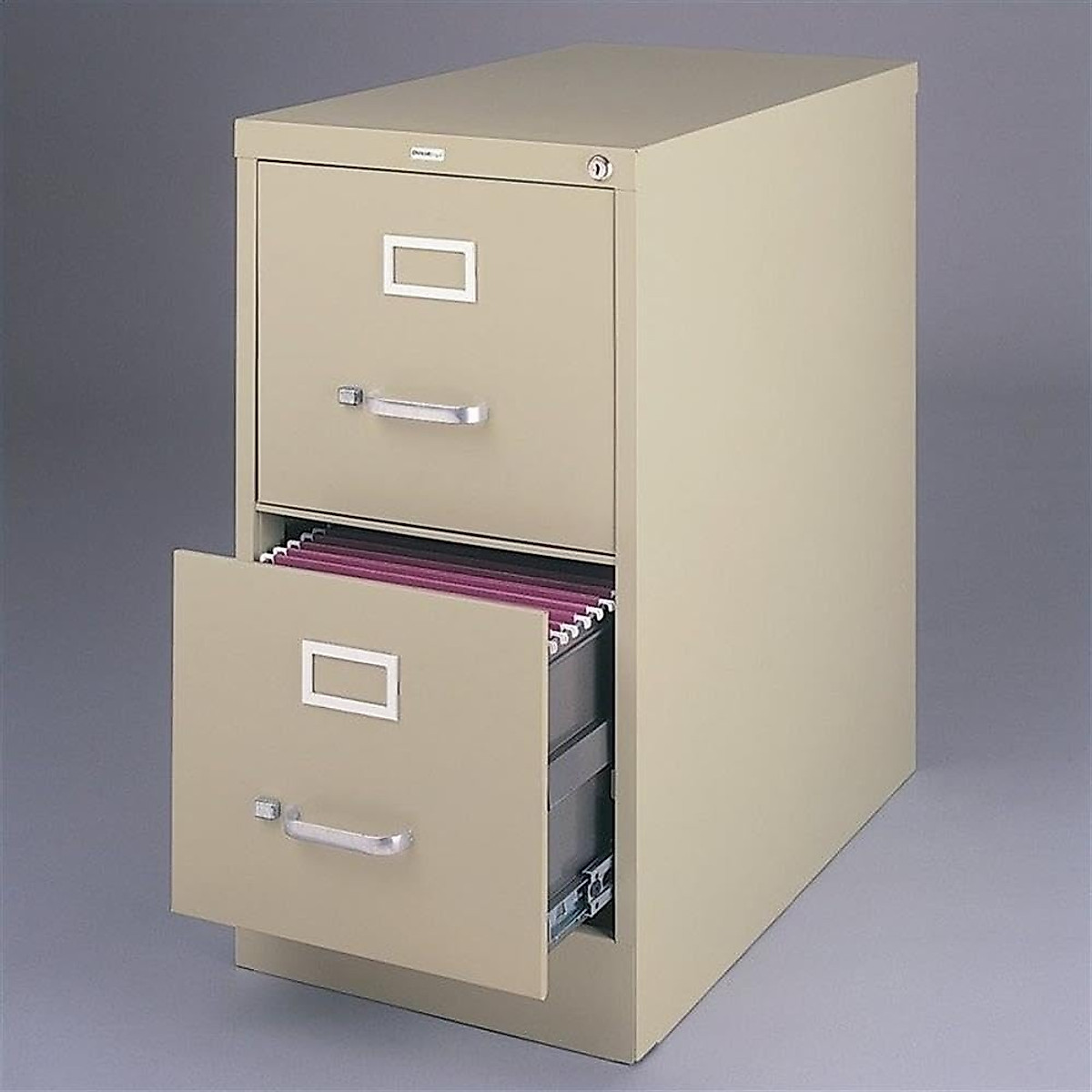 22" Deep 2-Drawer Letter-Size Commercial Vertical File