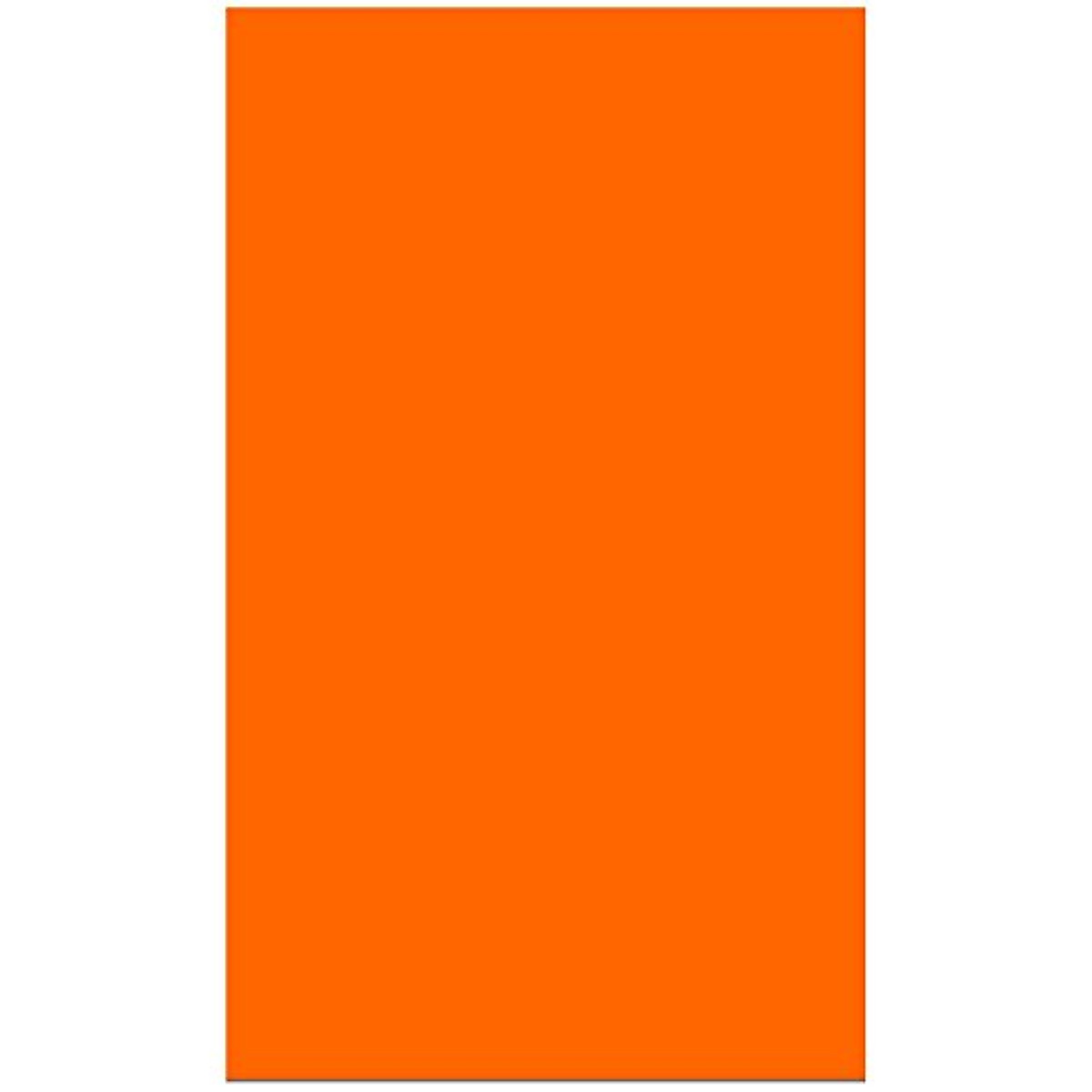 Colonial Cards: 150 Color Cardstock 3" x 5" Index Cards, Bright Orange, Unruled