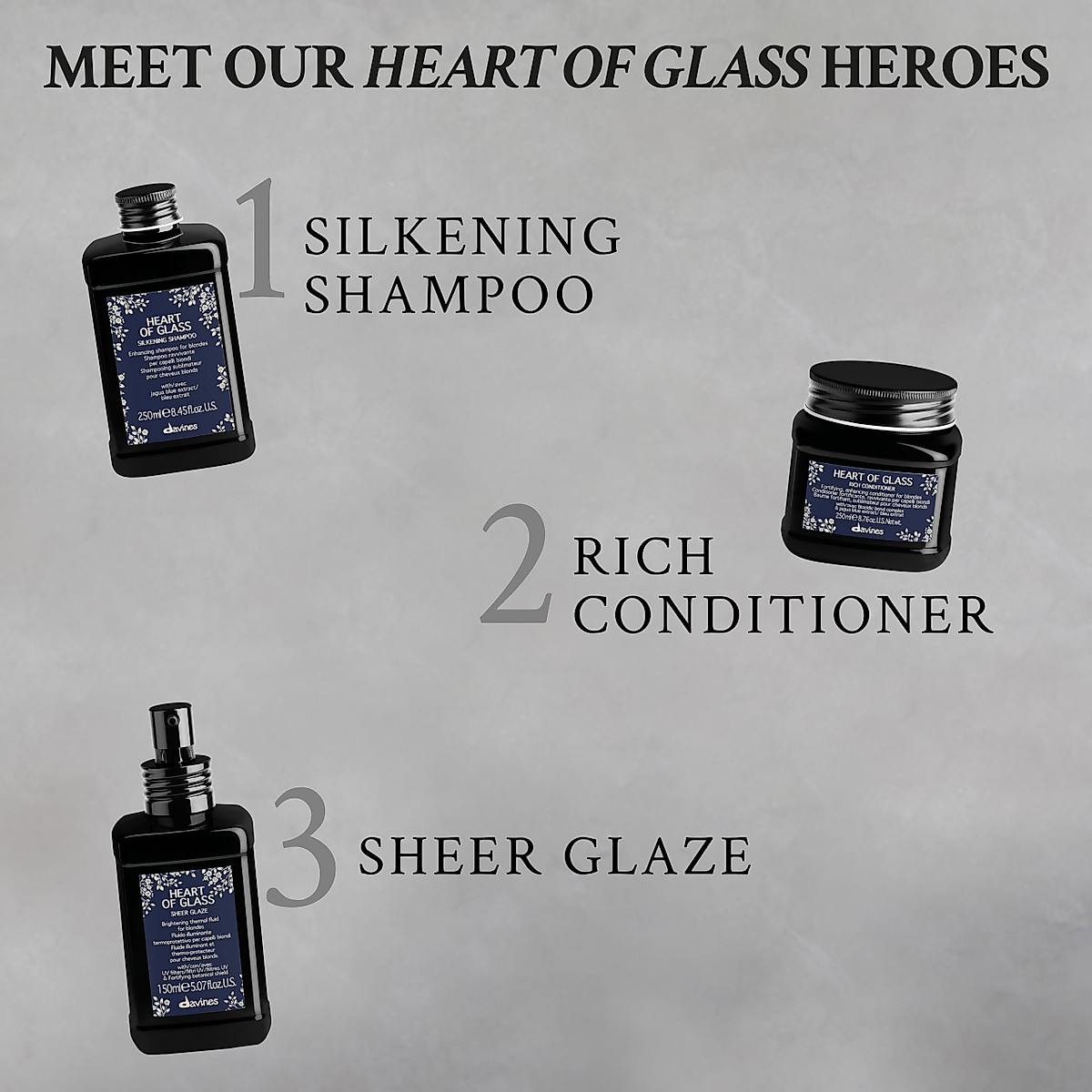 Davines Heart of Glass Intense Treatment for Blonde Care, 5.29 oz (Pack of 1)