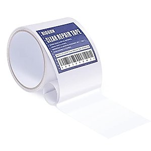 Ultrastrong Fabric Repair Tape- Super Sticky Waterproof Repair Tape to Fix Tent Camper Canvas RV Awning Weather Resistant Repair Kit for Sail Tarp Boat Covers and More(16.4' x 3.15'')