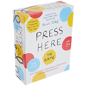 Hervé Tullet's Press Here Game (Art Games for Preschool, Preschool Game, Games for Children Ages 2-6)