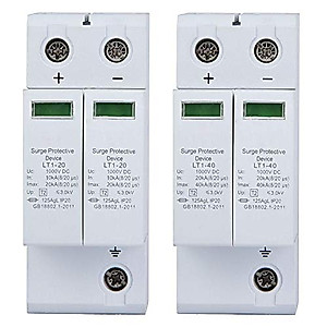 2P Surge Protective Device DC Voltage Surge Arrester Device Surge Low-Voltag Arrester Device (2P20KA)