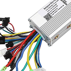 Electric Bicycle Controller, Electric Scooter Controller Meter Set LCD Split Meter Throttle Grip Set Brushless Motor Controller 36V Ebike Controller 36 V Ebike Controller Kit