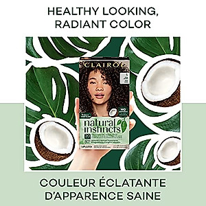 Clairol Natural Instincts Demi-Permanent Hair Dye, 5R Medium Auburn Hair Color, Pack of 1