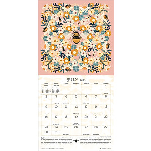 Praise for the Pollinators 2023 Wall Calendar: Nature's Superheroes | 12" x 24" Open | Amber Lotus Publishing