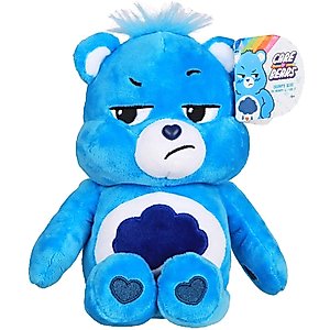 Iconic Care Bear 9 inch Plush- Grumpy Bear - I Like to be Grumpy! Collect All six!