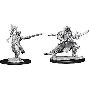 WizKids Pathfinder Deep Cuts Unpainted Miniatures: Wave 11: Male Elf Magus