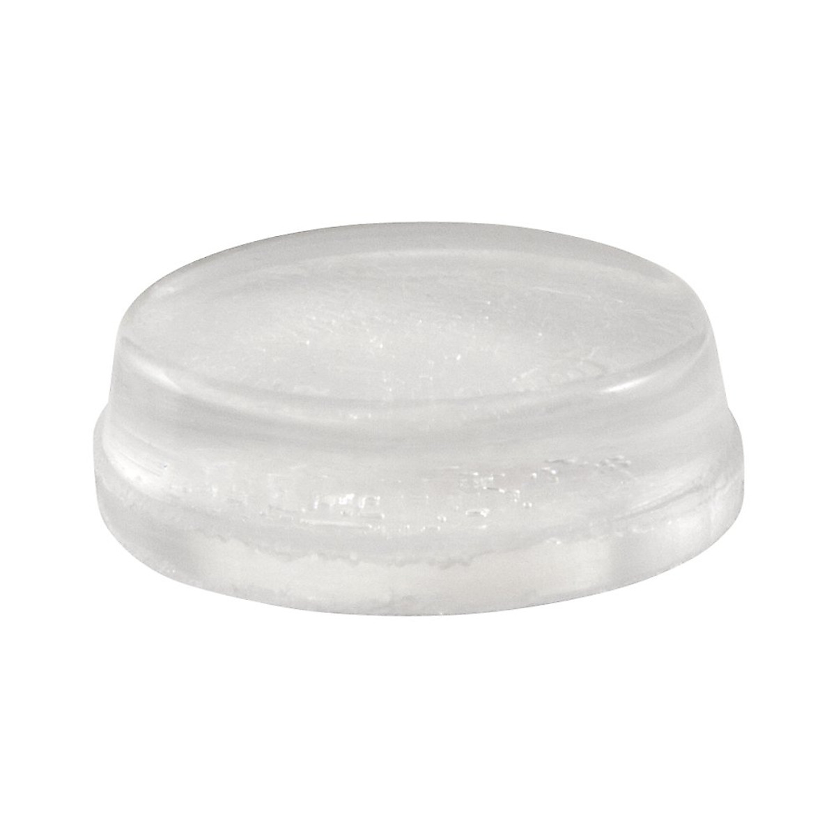 Soft Touch 1/2" Round Self Stick Cabinet Bumper Pads to Dampen Sound and Protect Surfaces, 12 Pack, Clear, 12 Count