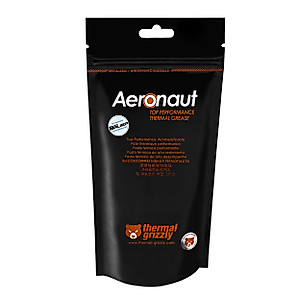 Thermal Grizzly - Aeronaut - 7.8 Gram/3 ml - High Performance Thermal Paste - Ideal Entry Level Thermal Grease - Compatible with Most Cooling Solutions CPU/GPU/PS4/PS5/Xbox