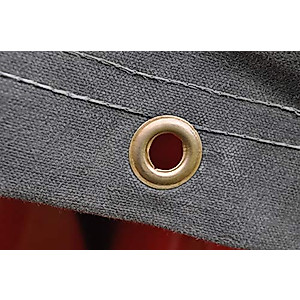 Dry Top 62030 Canvas Tarp, 20x30 Feet, Olive Green Drab