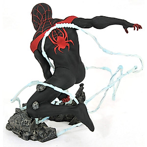 Marvel Premier Collection: Mile Morales Spider-Man Statue, Multicolor, 9 inches