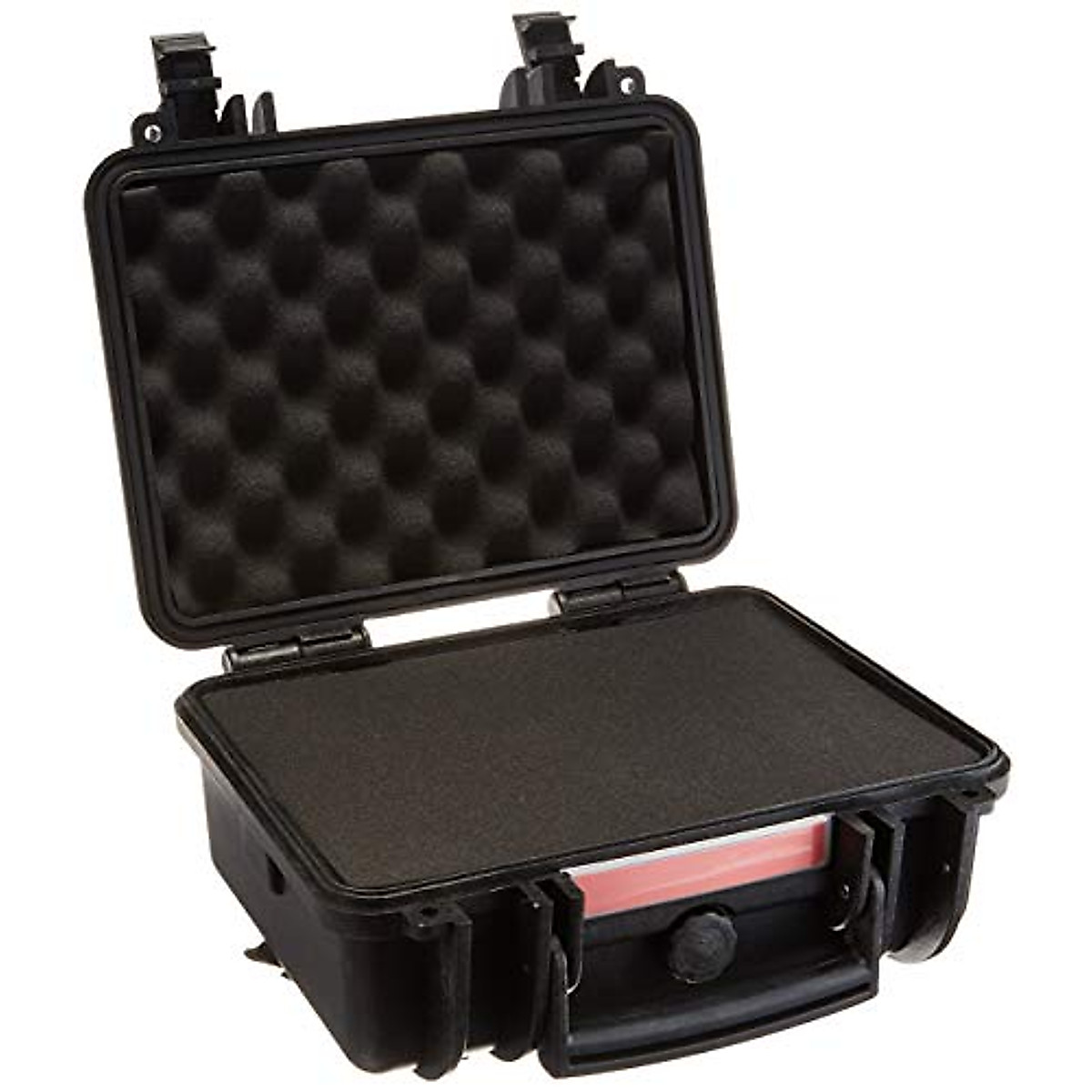 Amazon Basics Small Hard Camera Carrying Case - 12 x 11 x 6 Inches, Black